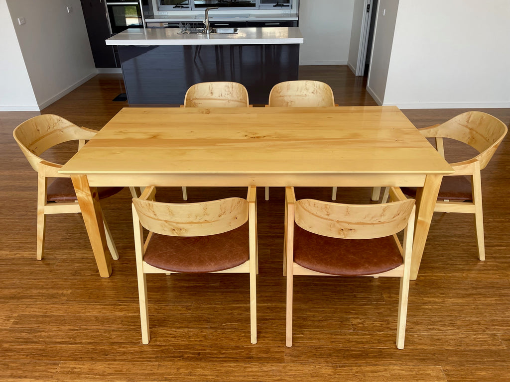 Huon Pine Dining Table 6 - 8 seater in 100 % solid Huon $ 6,800 ...